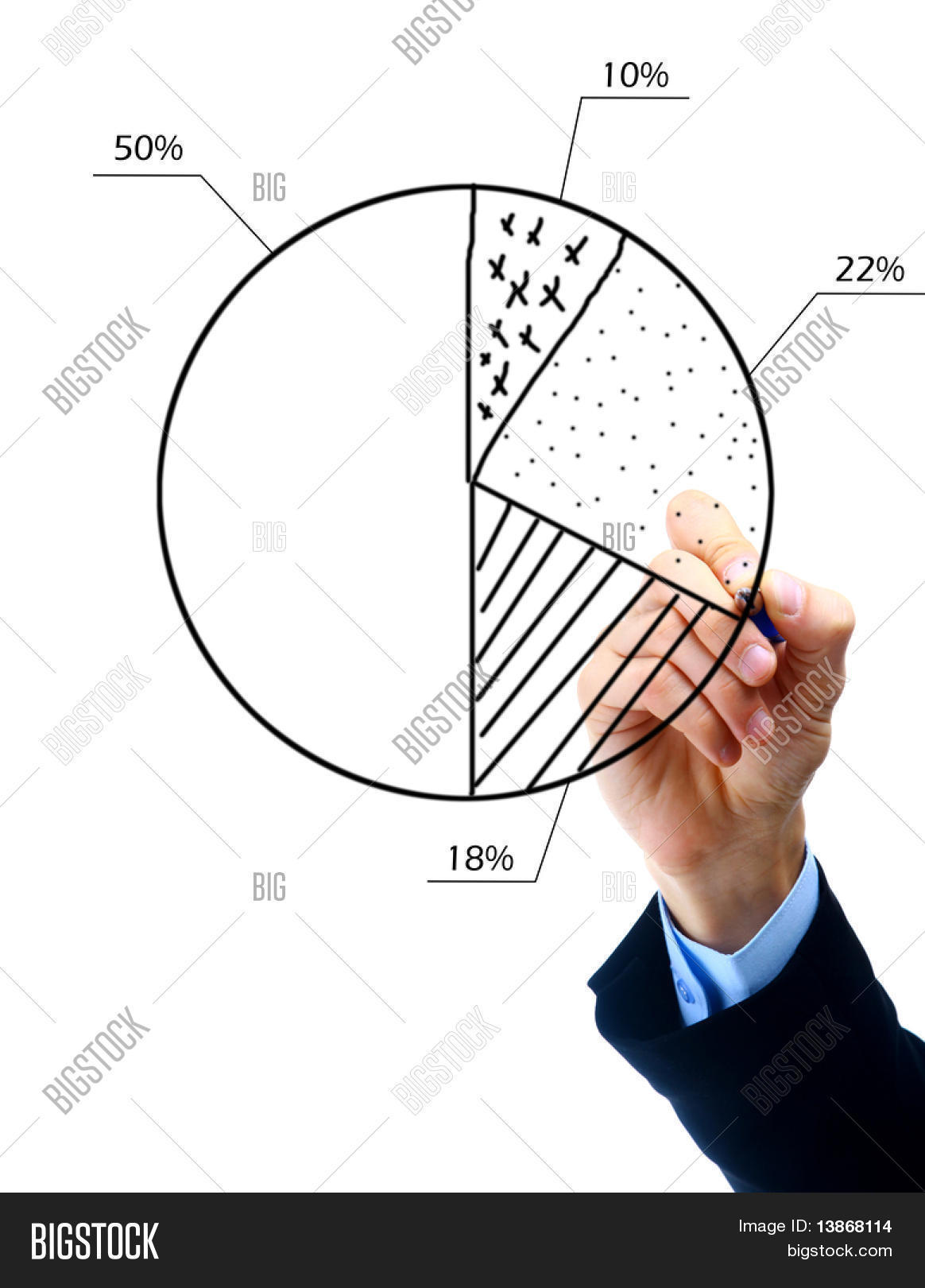 Hand Drawing Diagram Image & Photo (Free Trial) | Bigstock
