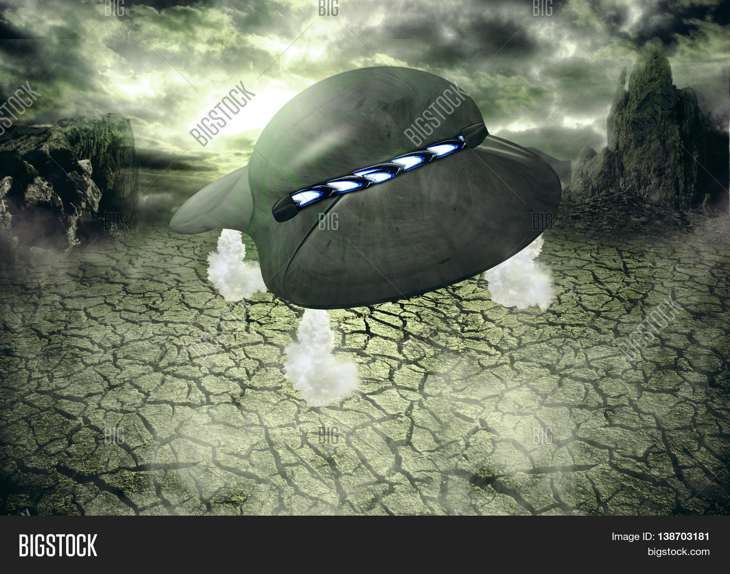 Spaceship Rounded Image & Photo (Free Trial) | Bigstock