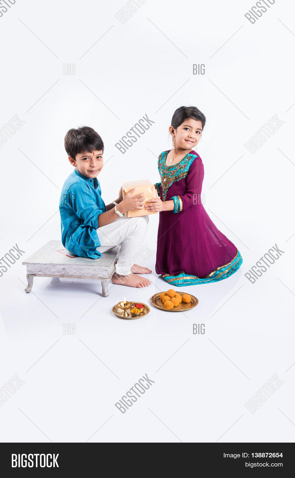 Indian Small Brother Image & Photo (Free Trial) | Bigstock