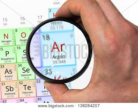 Argon Symbol - Ar. Image & Photo (Free Trial) | Bigstock