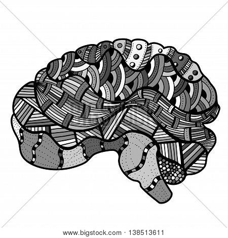 Vector y foto Zentangle Sketchy (prueba gratis) | Bigstock