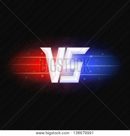 Versus Isolated Logo Vector & Photo (Free Trial) | Bigstock