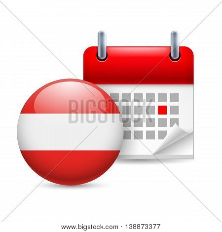 Calendar Round Vector & Photo (Free Trial) | Bigstock