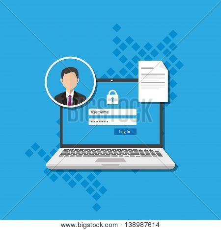Access Management Vector & Photo (Free Trial) | Bigstock