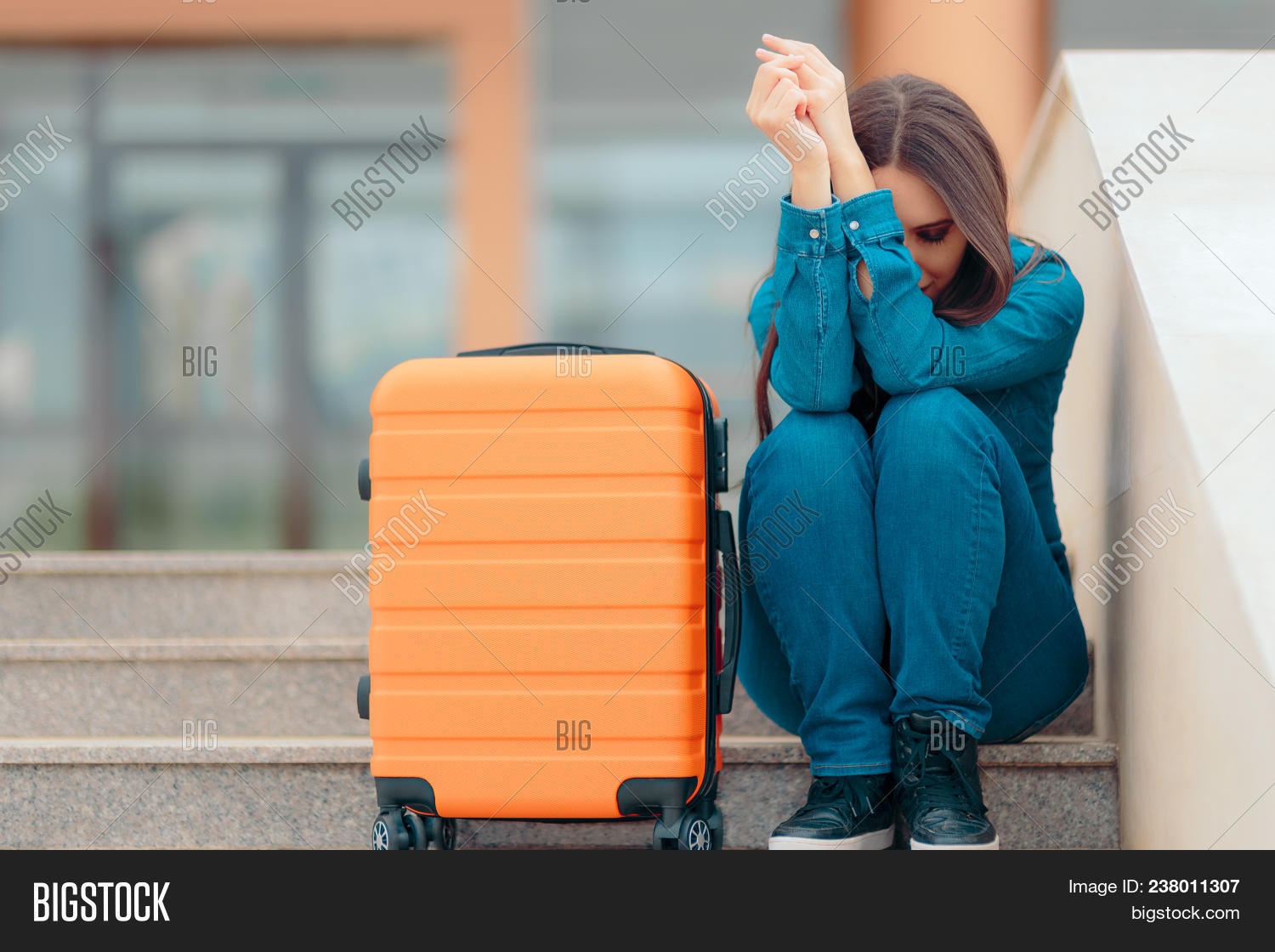 Sad Woman Leaving Image & Photo (Free Trial) | Bigstock