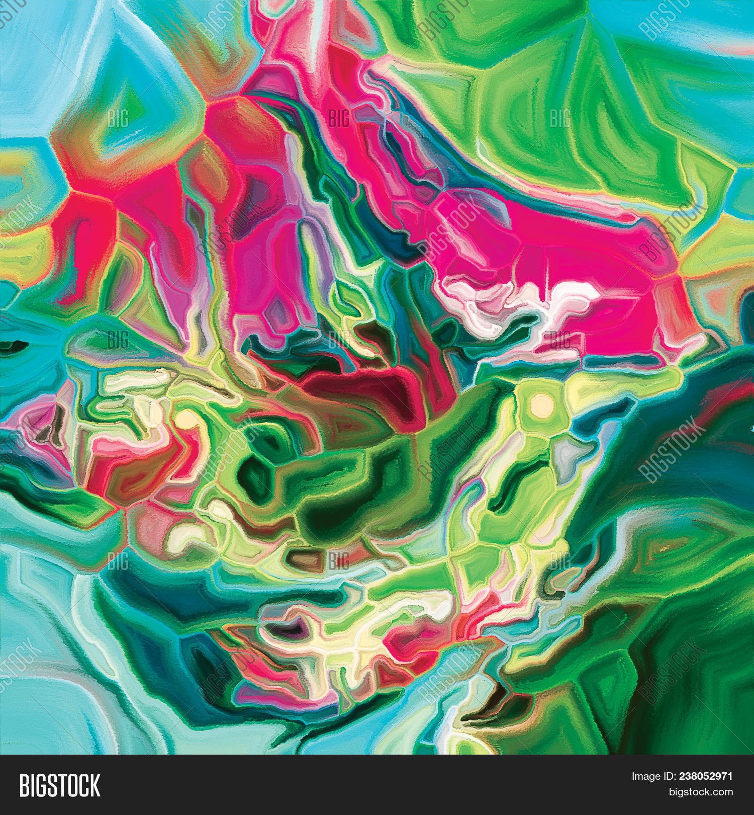 Mosaic Paint Image & Photo (Free Trial) | Bigstock