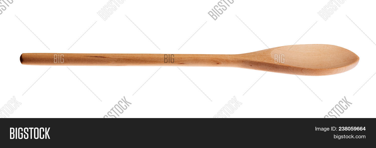 Wooden Spoon Side View Image & Photo (Free Trial) | Bigstock