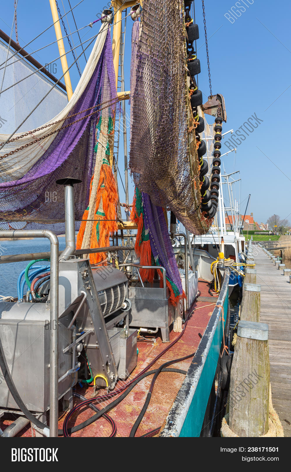 Harbor Dutch Fishing Image & Photo (Free Trial) | Bigstock
