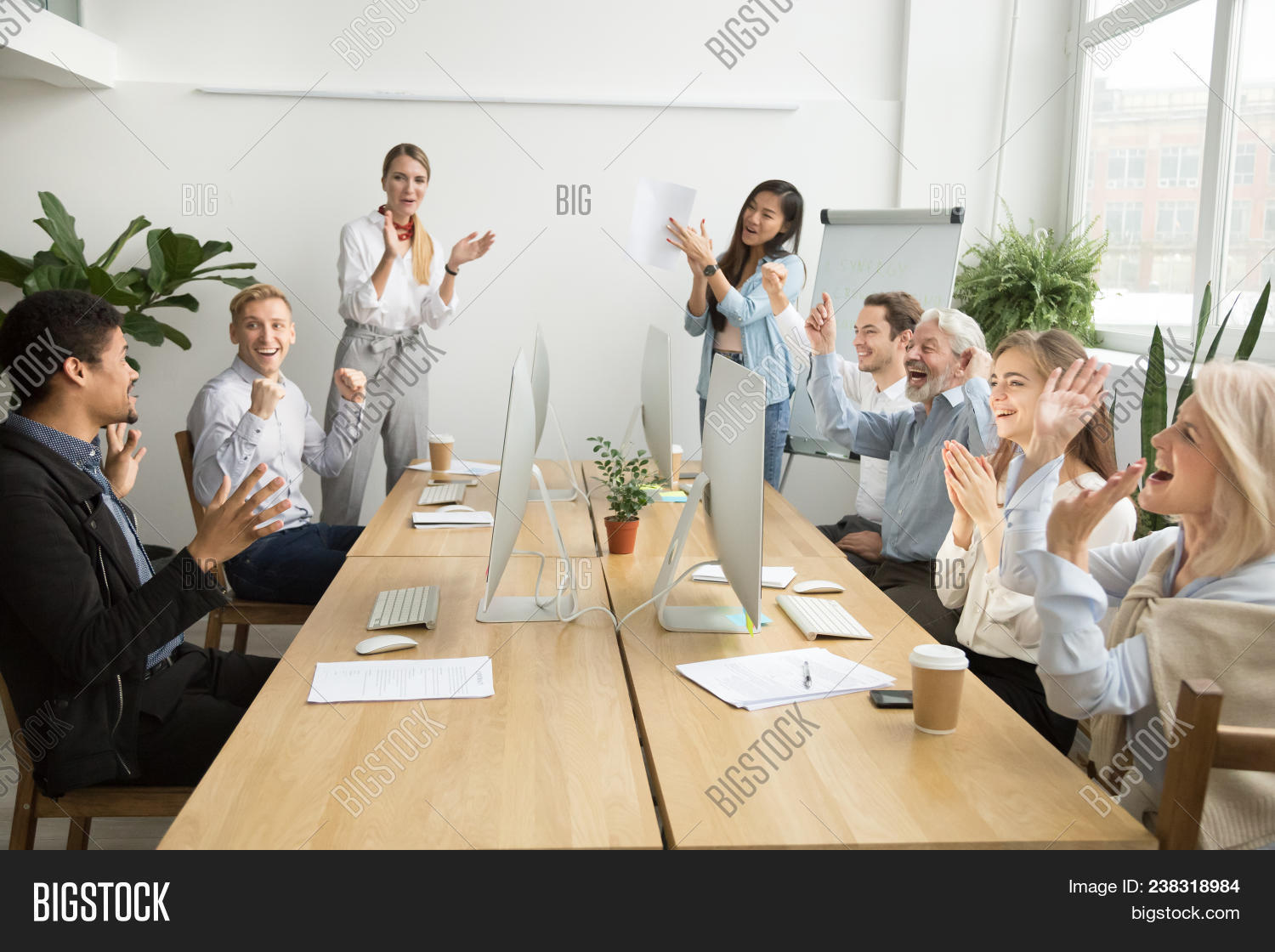 Corporate Diverse Team Image & Photo (Free Trial) | Bigstock