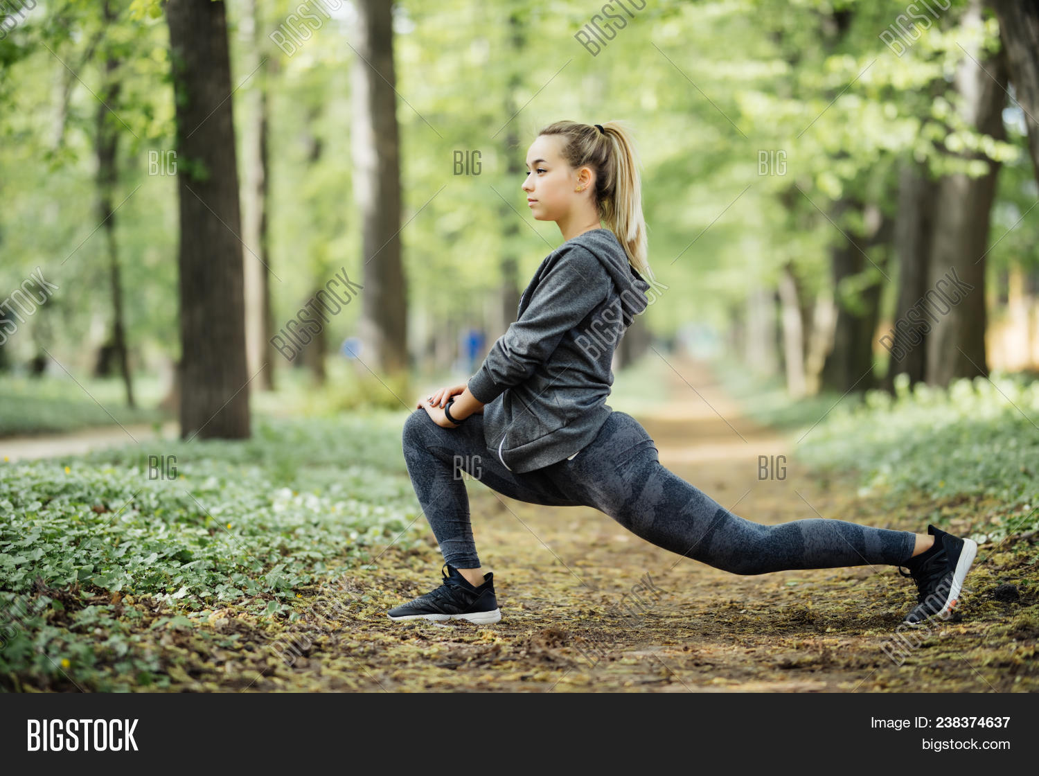 Young Woman Exercising Image & Photo (Free Trial) | Bigstock