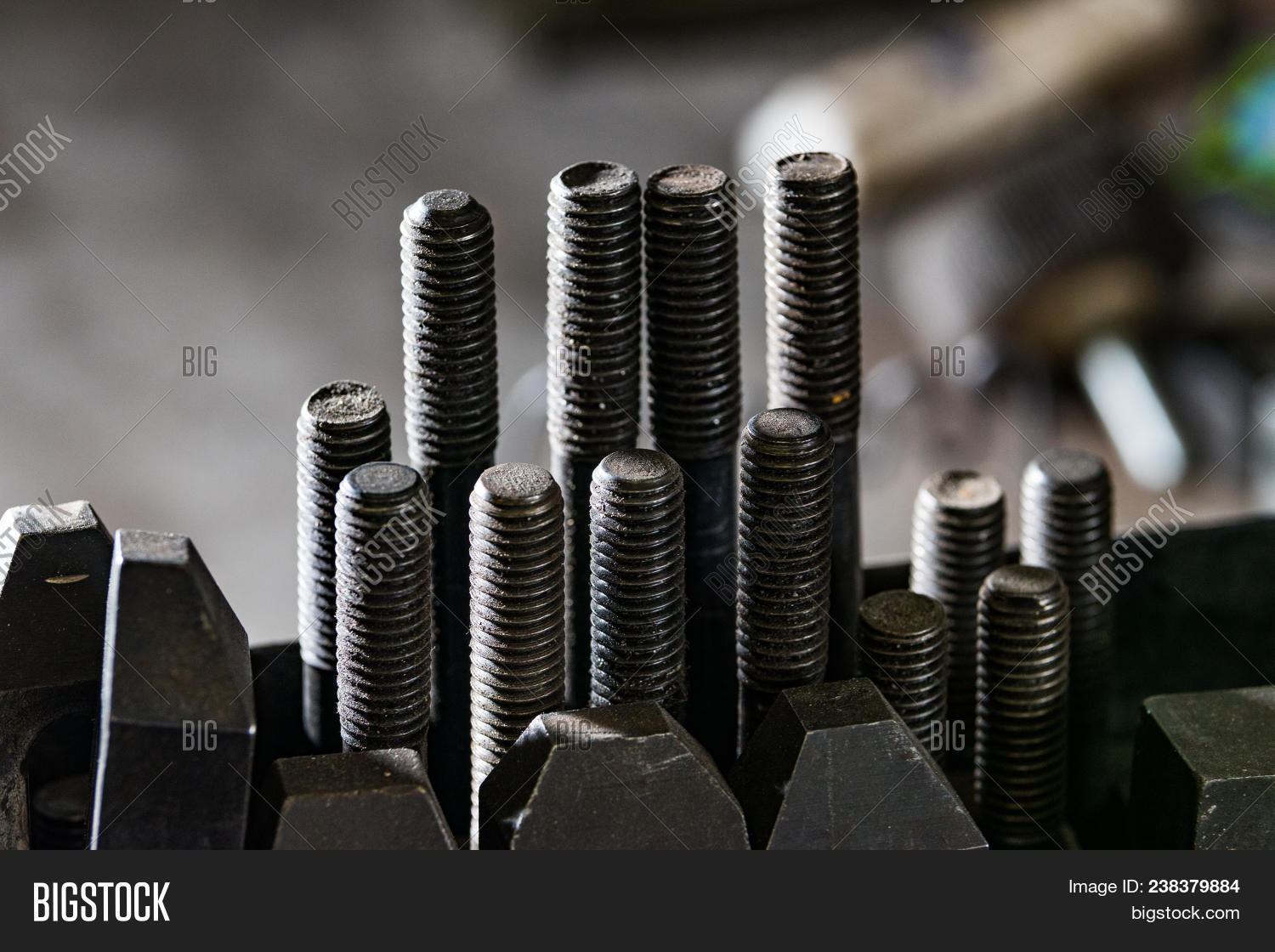 Cnc Bridgeport Table Image & Photo (Free Trial) | Bigstock