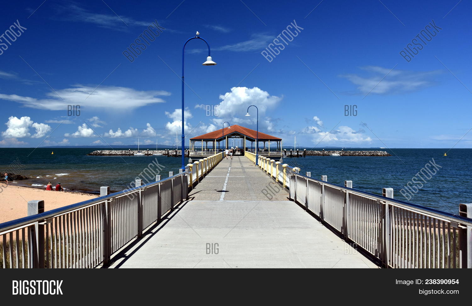 Redcliffe Jetty One Image & Photo (Free Trial) | Bigstock