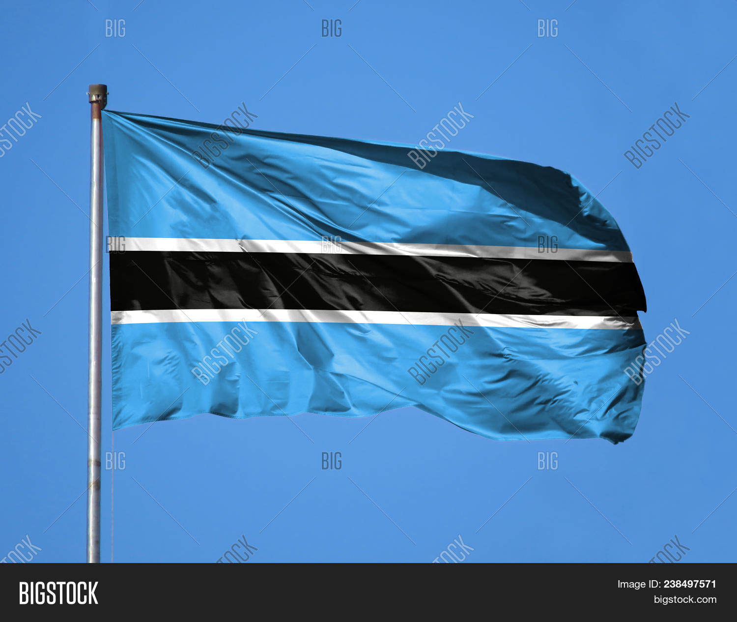 National Flag Botswana Image & Photo (Free Trial) | Bigstock