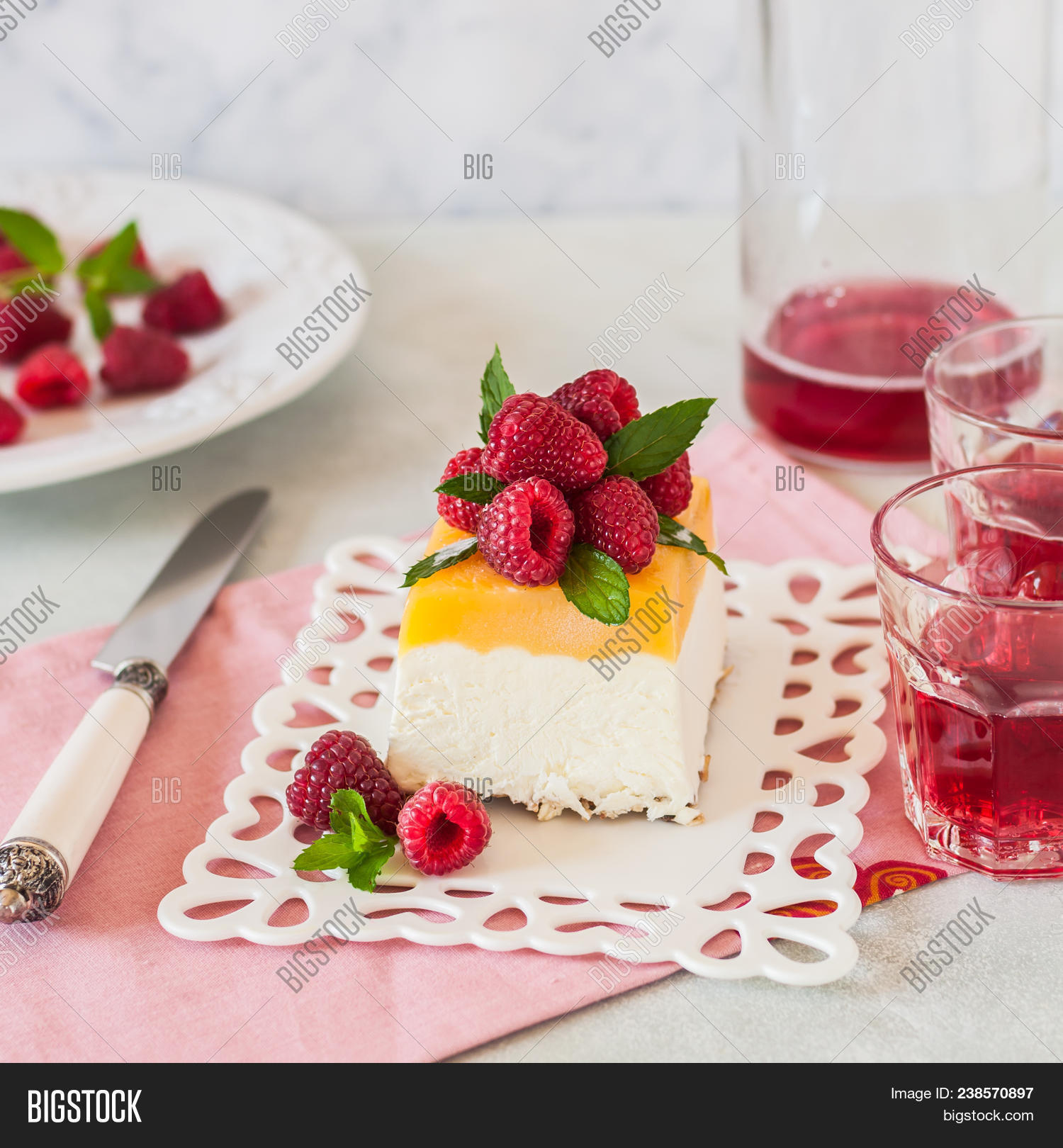 Lemon Curd Semifreddo Image & Photo (Free Trial) | Bigstock