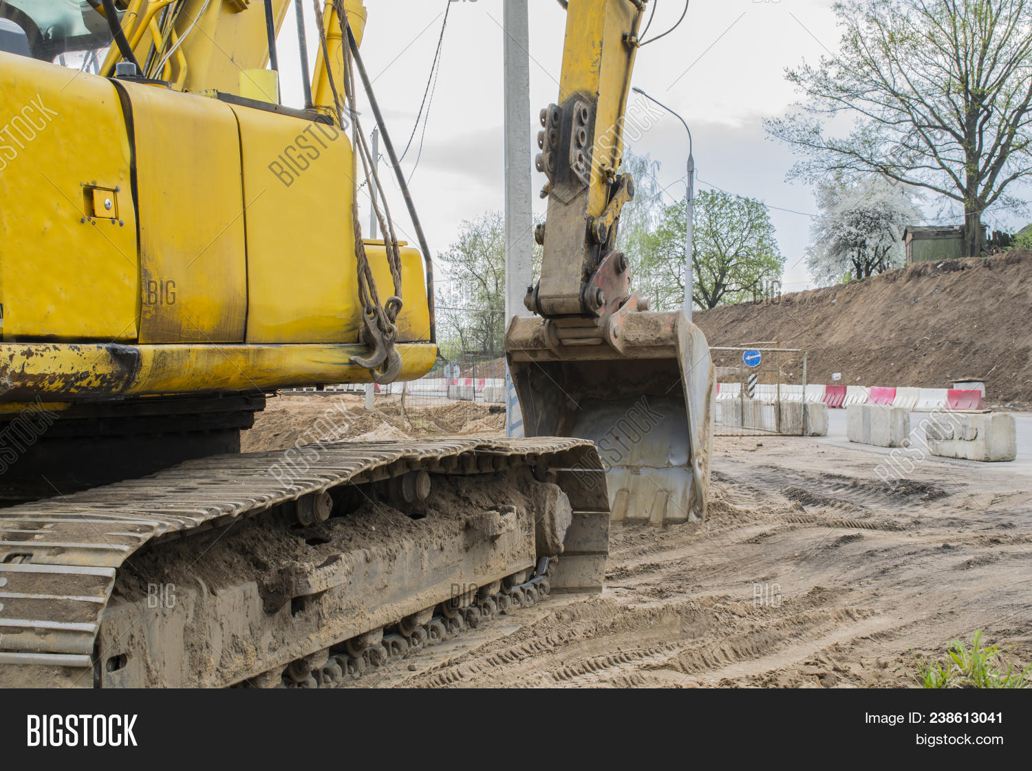 Excavator Sandbox Image & Photo (Free Trial) | Bigstock