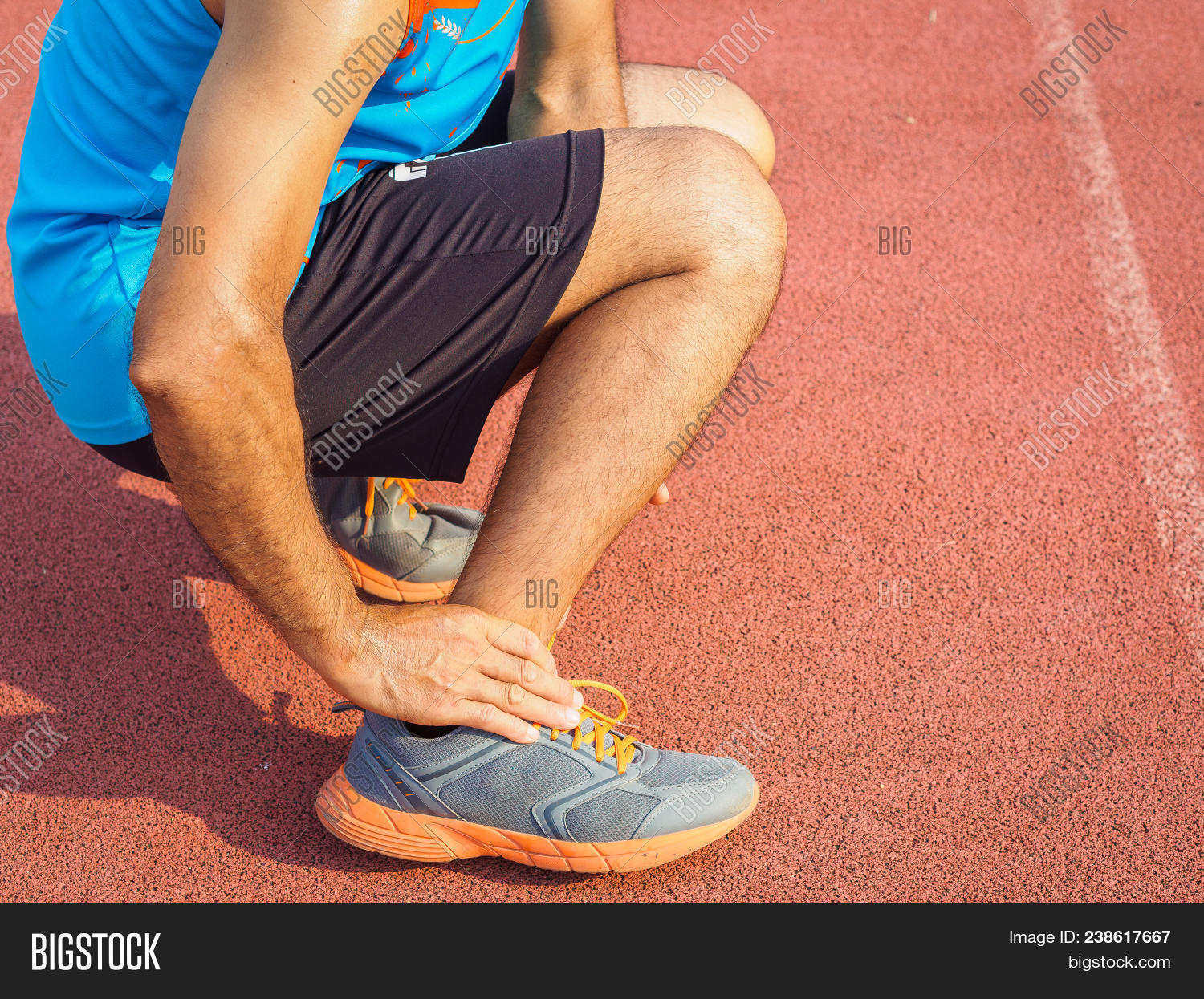Athlete Man Has Ankle Image & Photo (Free Trial) | Bigstock