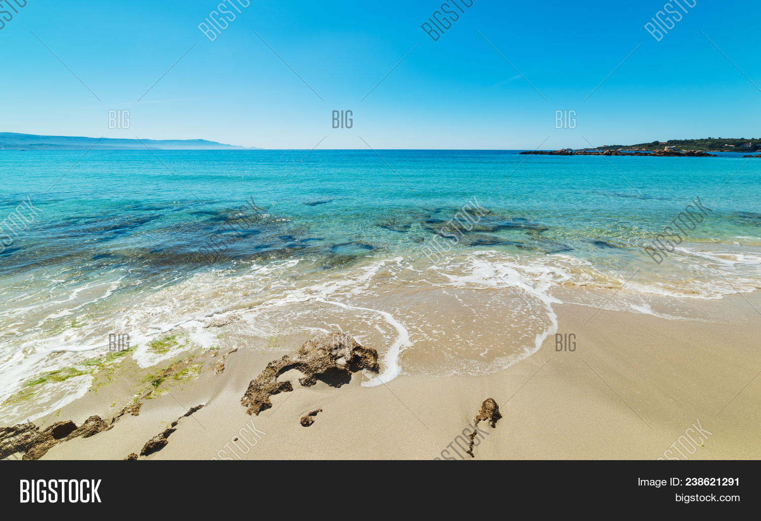 Blue Sea Le Bombarde Image & Photo (Free Trial) | Bigstock