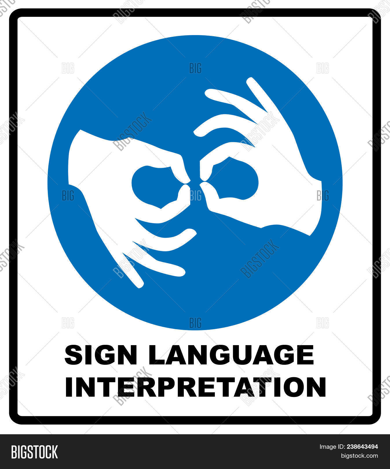 Sign Language Image & Photo (Free Trial) | Bigstock
