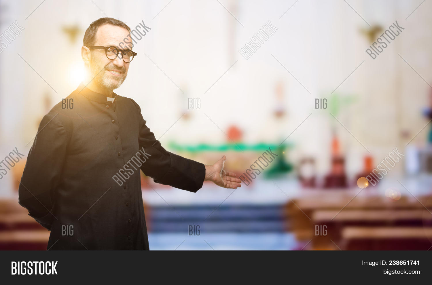 Priest Religion Man Image & Photo (Free Trial) | Bigstock