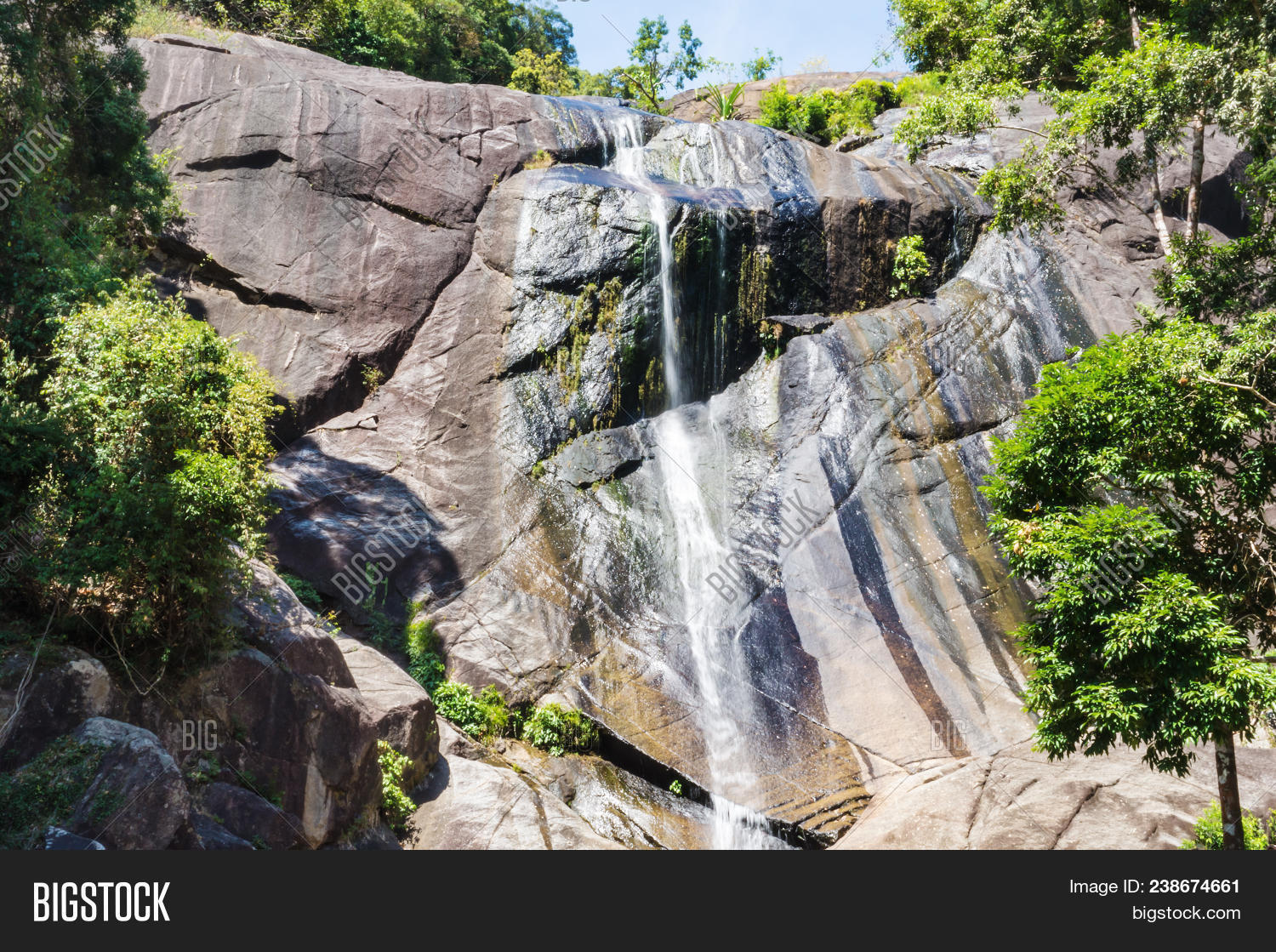 Great Waterfall Rocky Image & Photo (Free Trial) | Bigstock