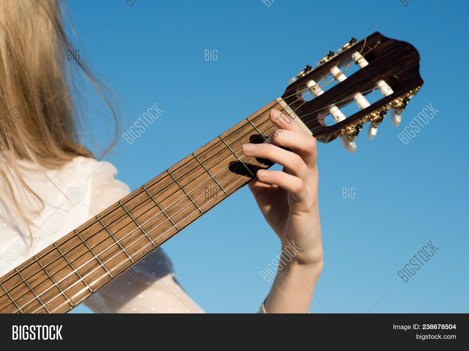 Hand Play On String Image & Photo (Free Trial) | Bigstock