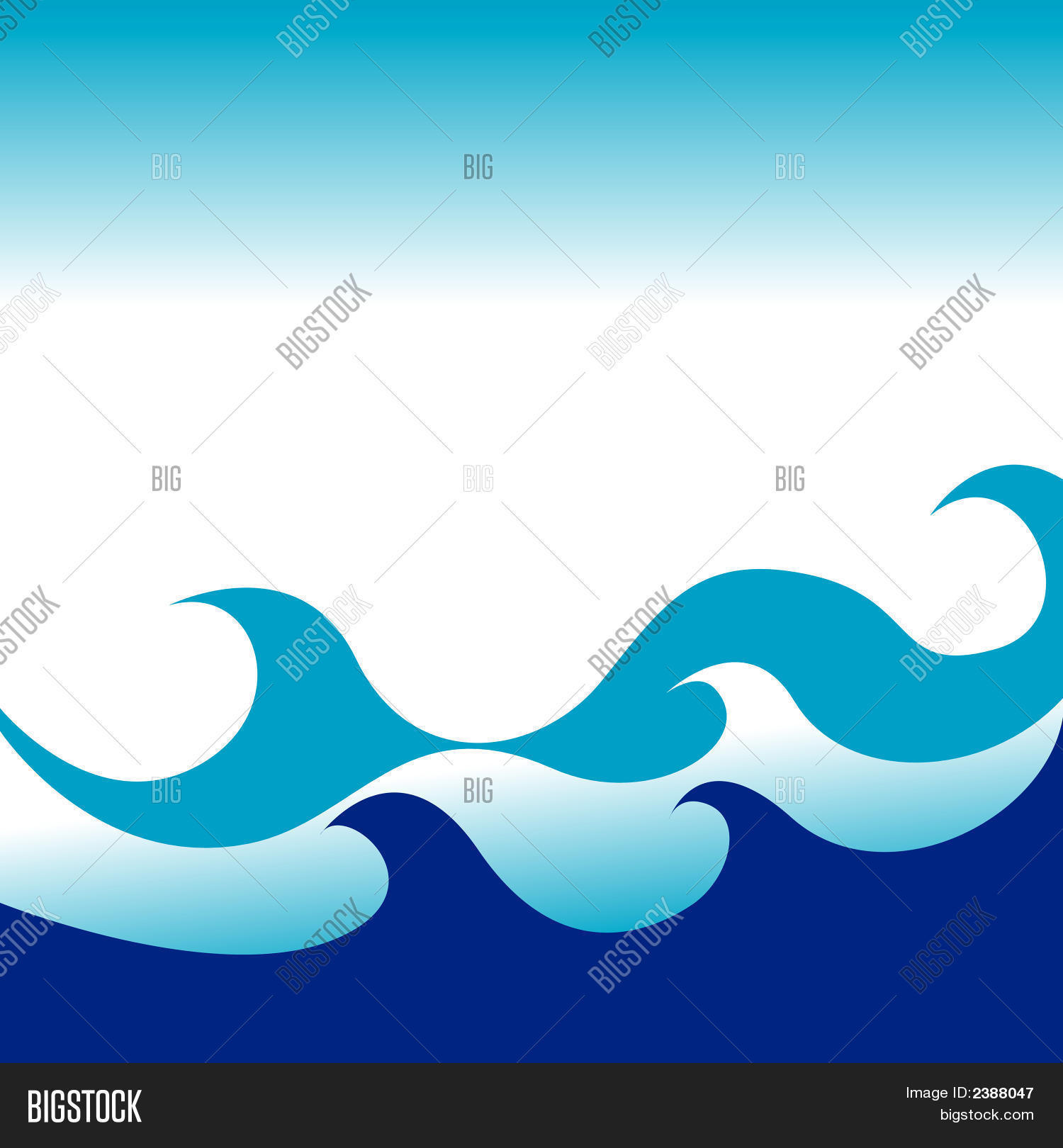Waves-7658.Eps Vector & Photo (Free Trial) | Bigstock