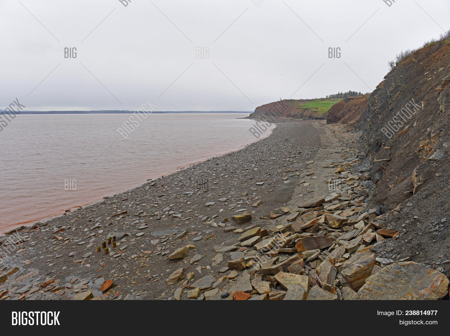 Joggins Fossil Cliffs Image & Photo (Free Trial) | Bigstock