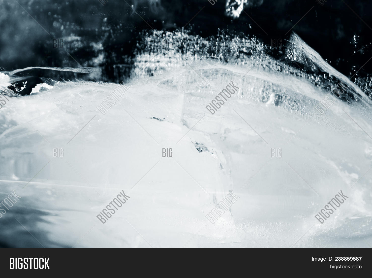 Ice Block Background Image & Photo (Free Trial) | Bigstock