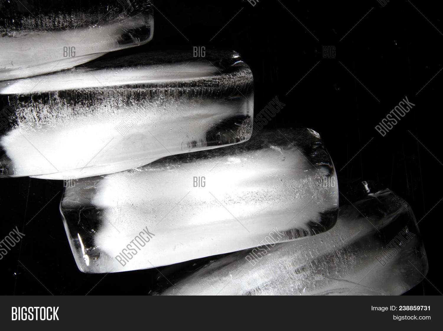 Ice Block Background Image & Photo (Free Trial) | Bigstock