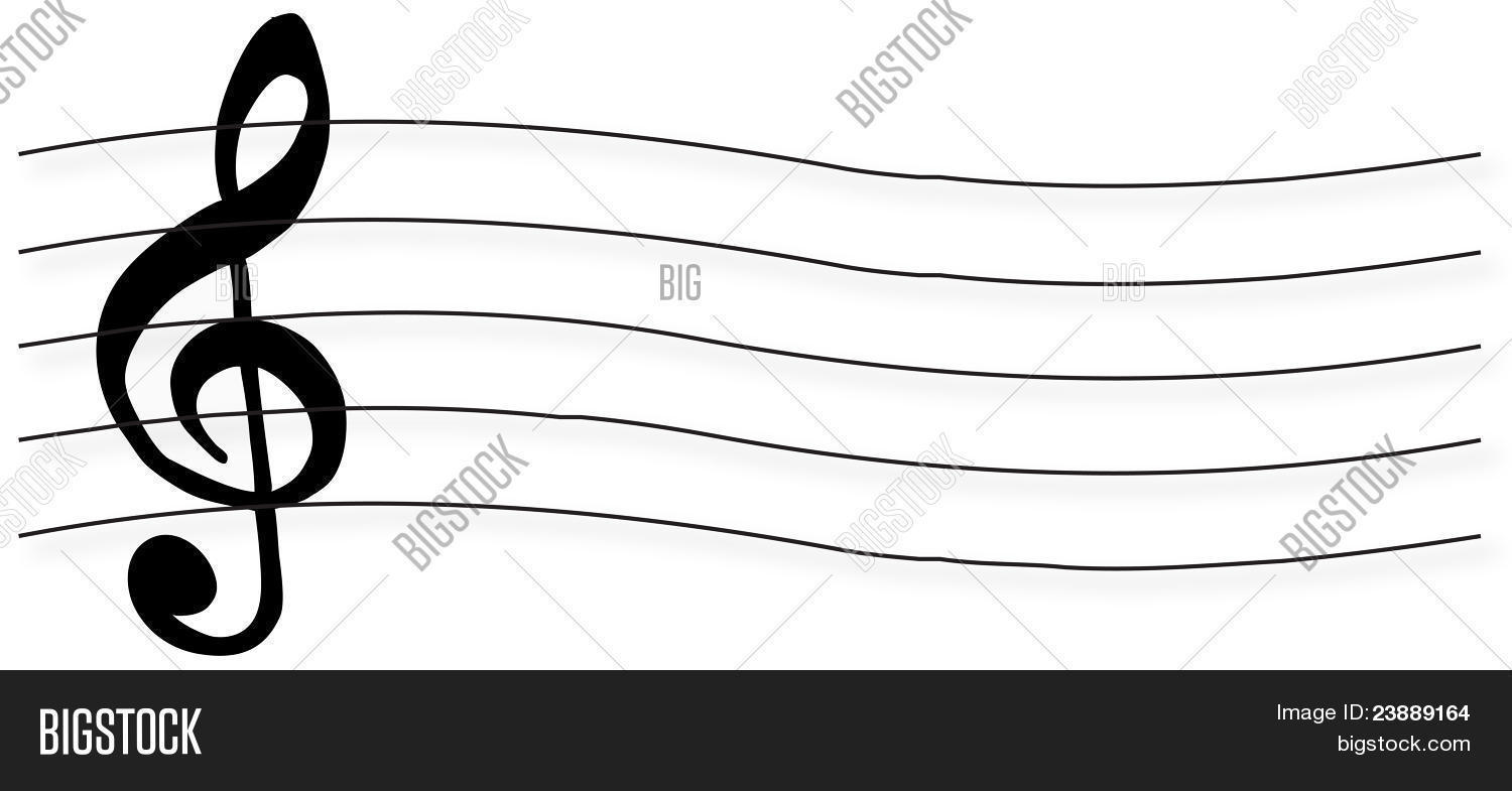 Music Staff Vector & Photo (Free Trial) | Bigstock