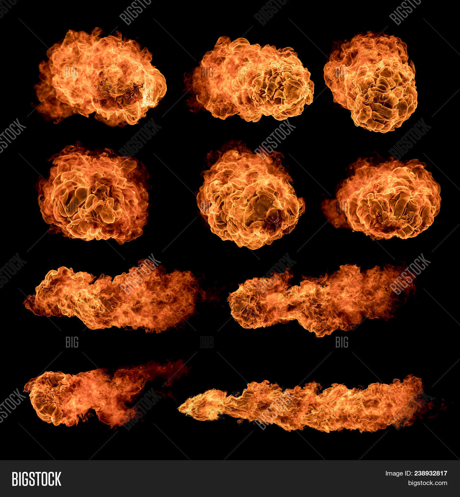Fire Balls Textures Image & Photo (Free Trial) | Bigstock