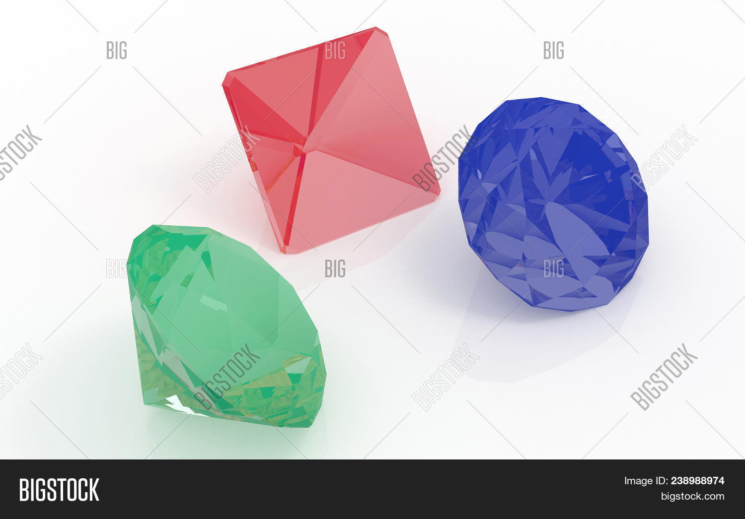 Gems (ruby, Emerald, Image & Photo (Free Trial) | Bigstock