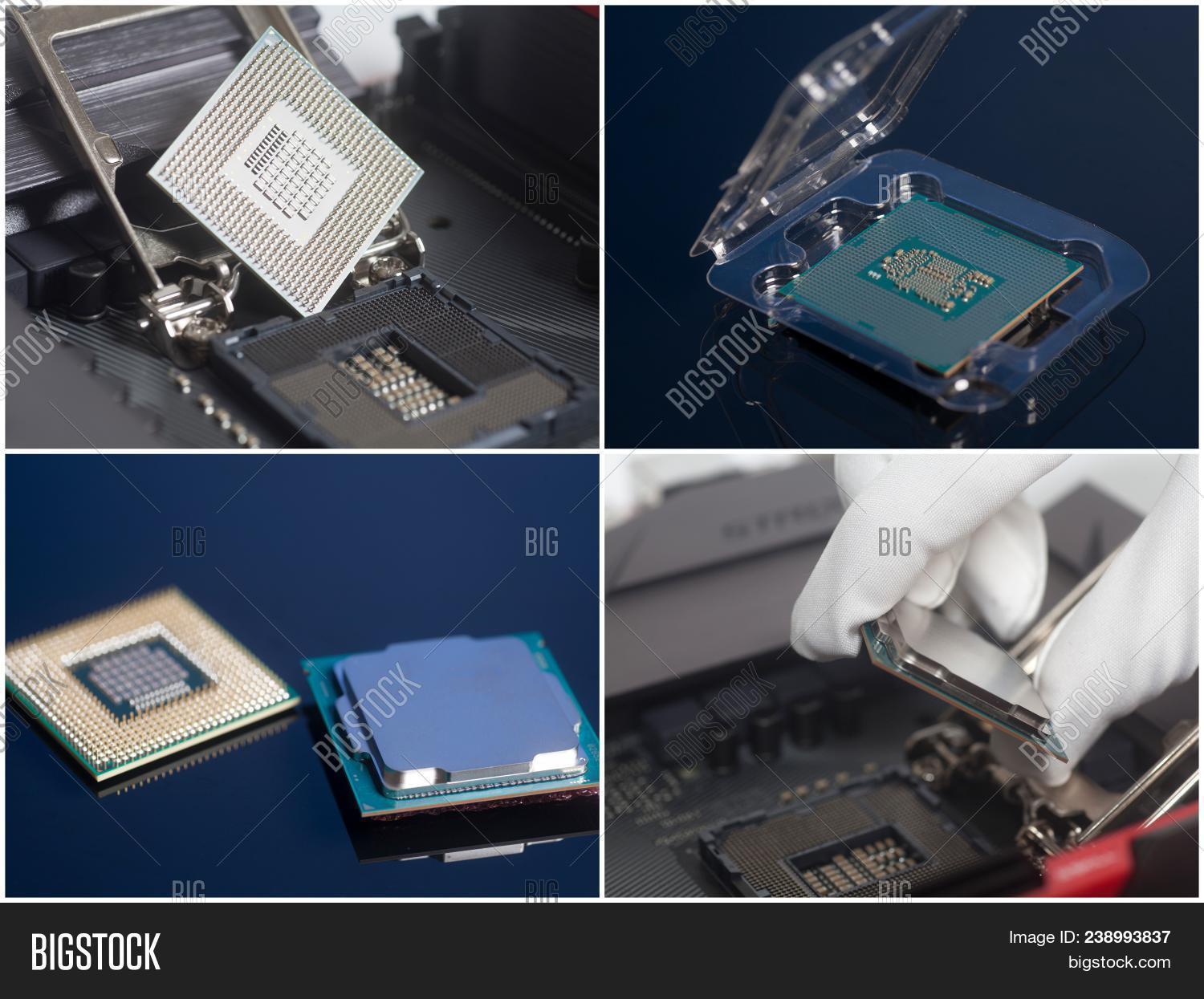 Installing Cpu On Image & Photo (Free Trial) | Bigstock