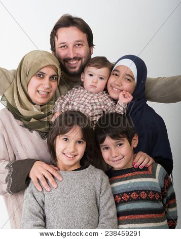Happy Muslim Family Image & Photo (Free Trial) | Bigstock