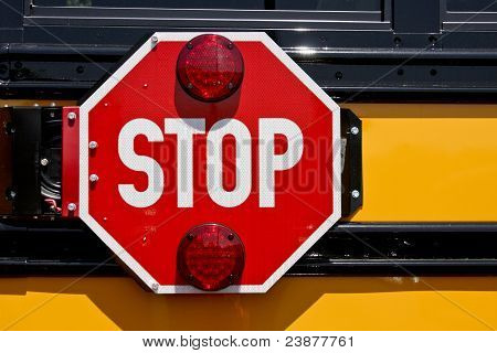 School Bus Stop Sign Image & Photo (Free Trial) | Bigstock