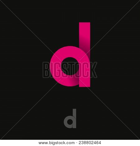 D Letter. D Monogram Vector & Photo (Free Trial) | Bigstock