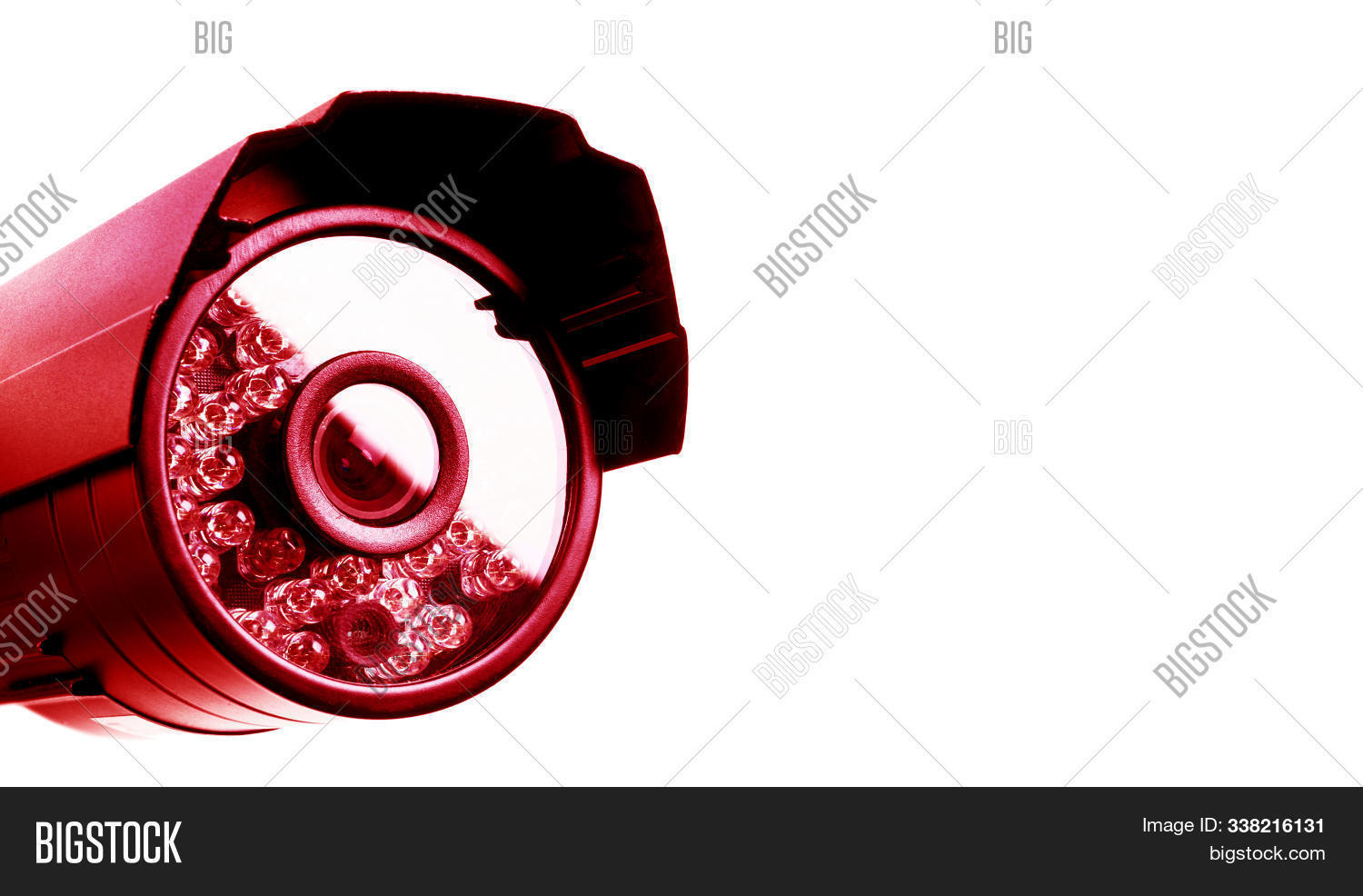 Red Cctv Security Image & Photo (Free Trial) | Bigstock