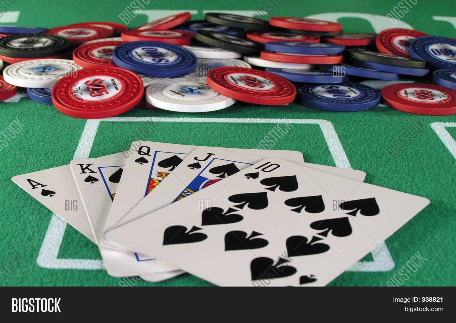 Royal Flush Spades Image & Photo (Free Trial) | Bigstock