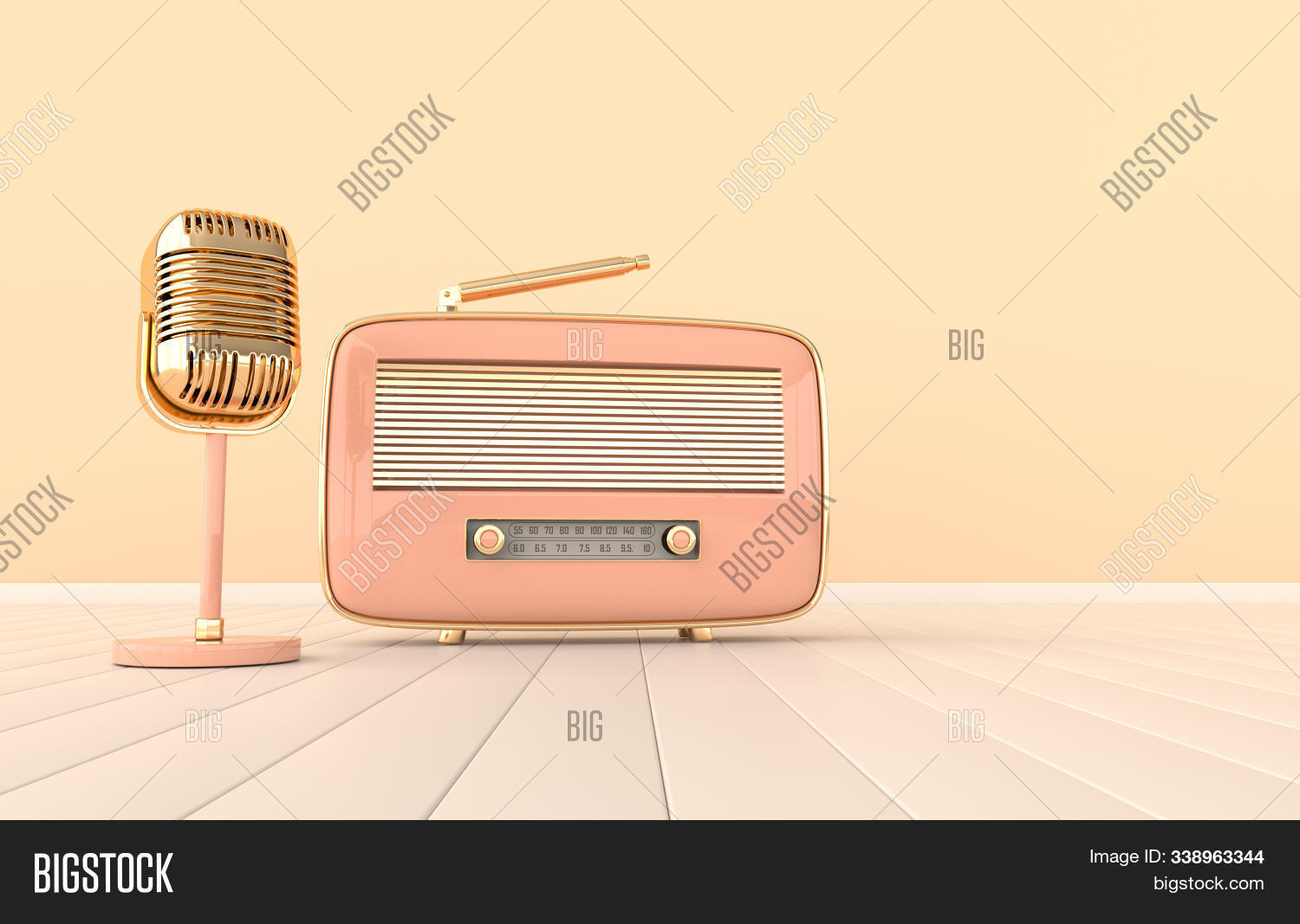 Vintage Style Radio Image & Photo (Free Trial) | Bigstock
