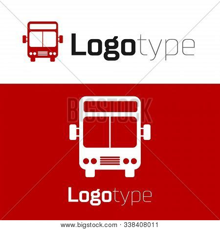 Red Bus Icon