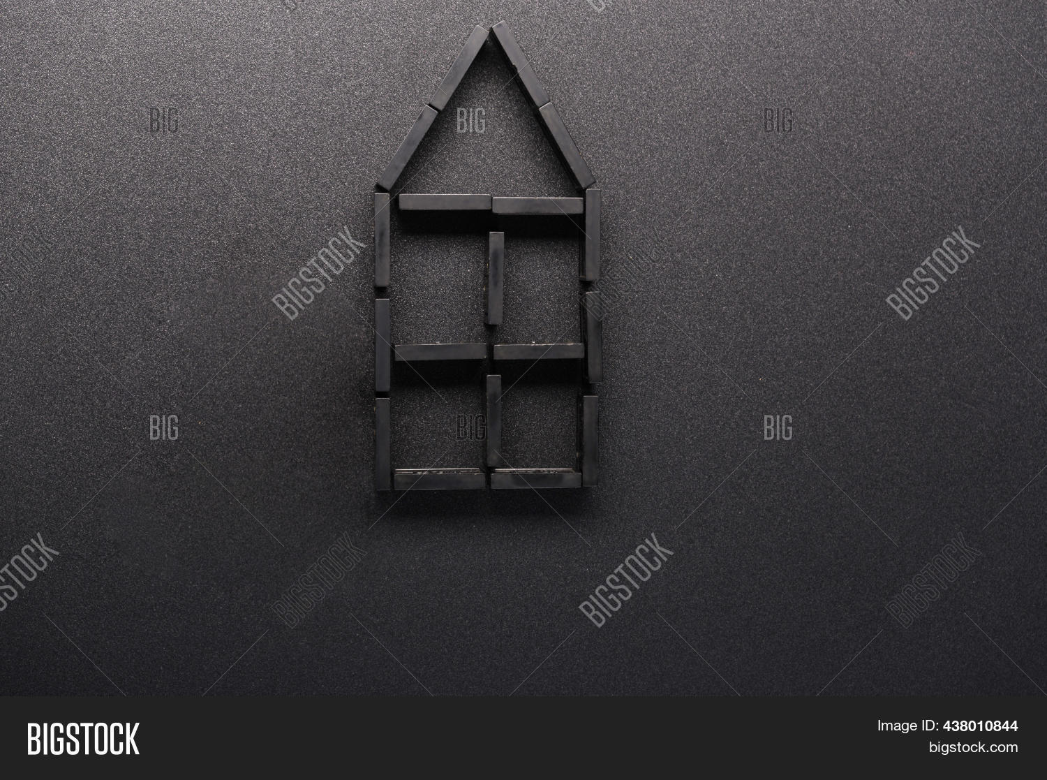 House Built Dominoes. Image & Photo (Free Trial) | Bigstock