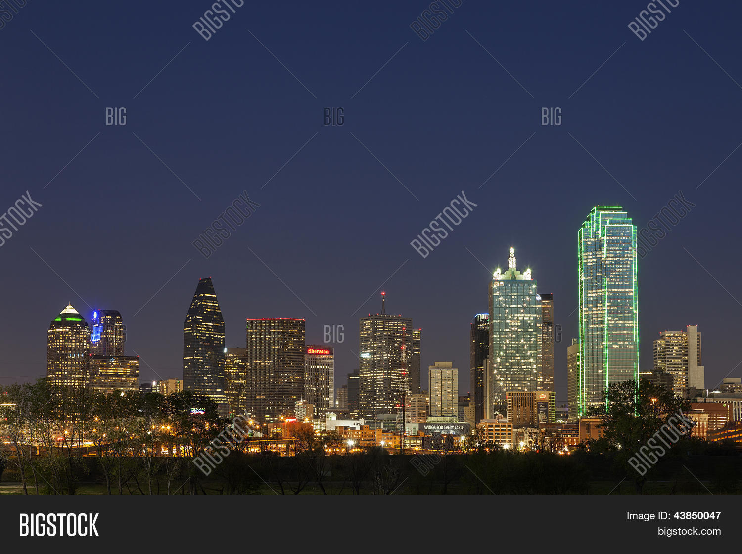 View Skyline Dallas Image & Photo (Free Trial) | Bigstock