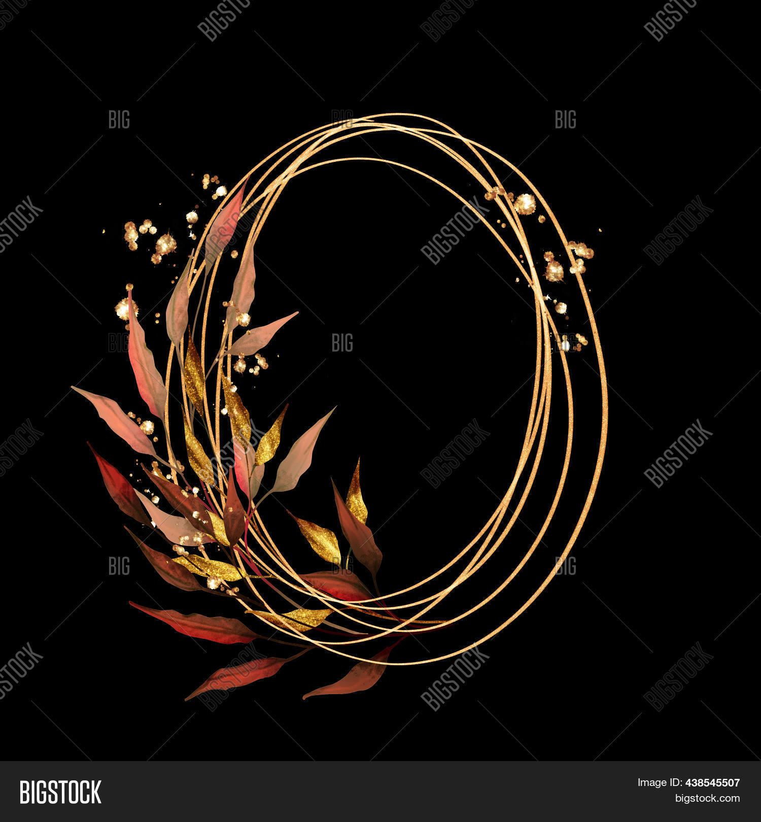 Watercolor Red Leaves Image & Photo (Free Trial) | Bigstock