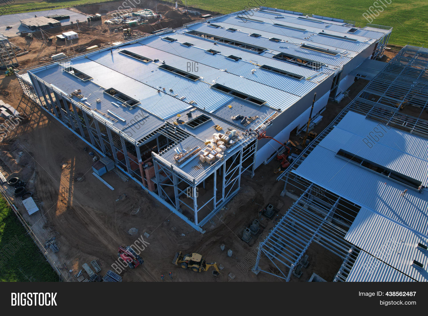 Warehouse Construction Image & Photo (Free Trial) | Bigstock