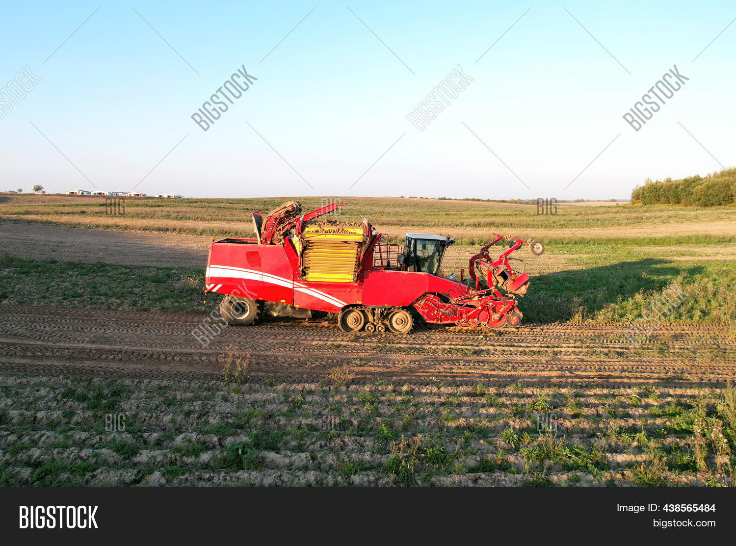 Potato Harvester Image & Photo (Free Trial) | Bigstock