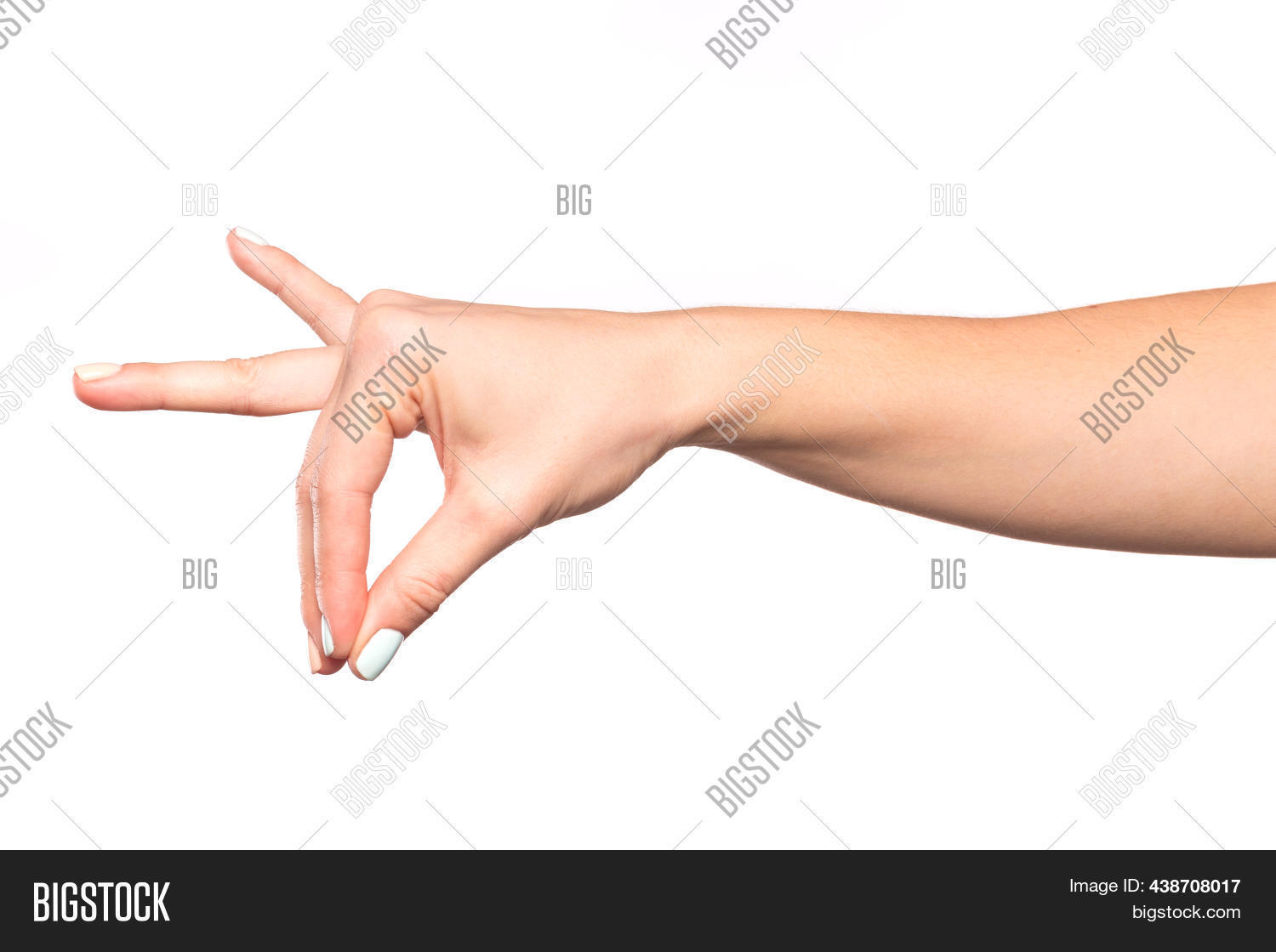 Female Hand Isolated Image & Photo (Free Trial) | Bigstock