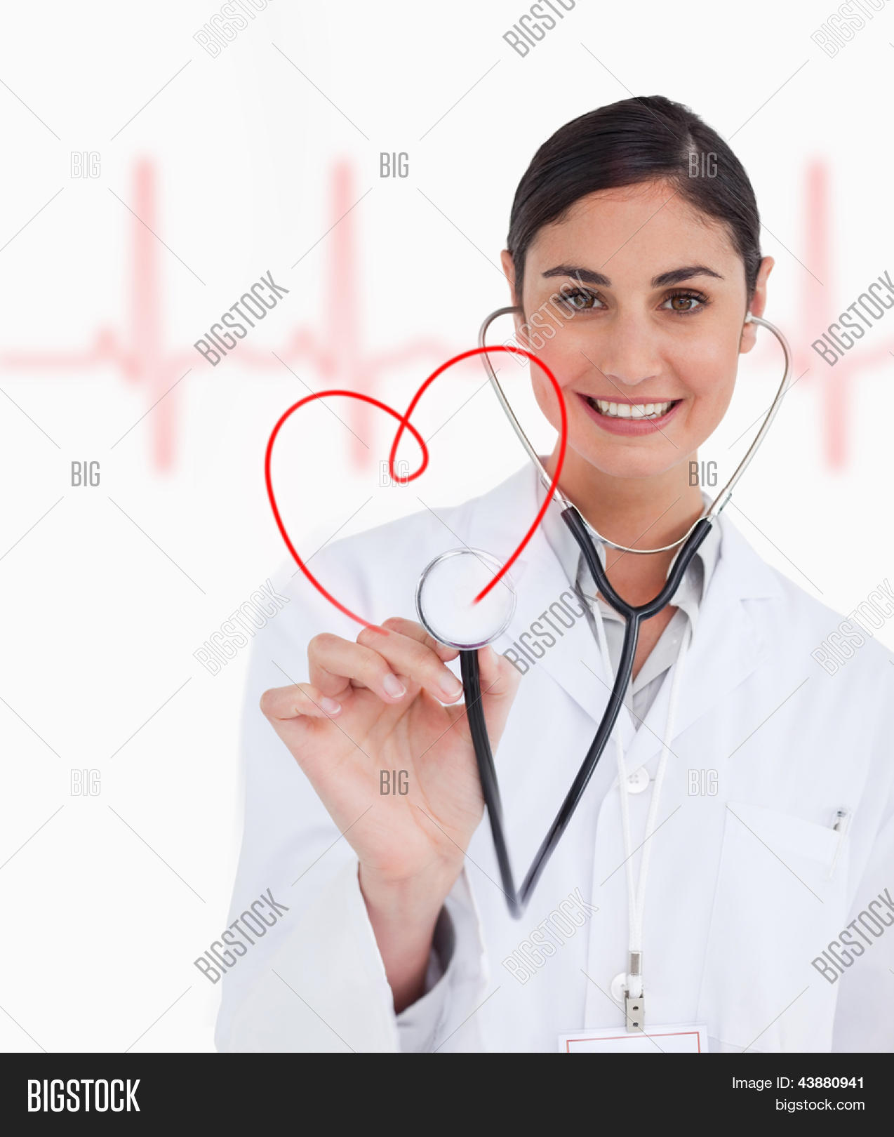 Happy Doctor Holding Image & Photo (Free Trial) | Bigstock