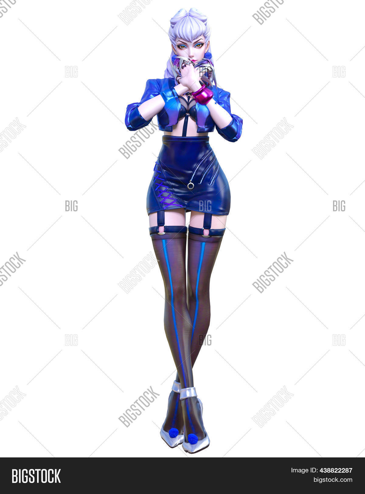 3d Sexy Anime 图片和照片（免费试用） Bigstock