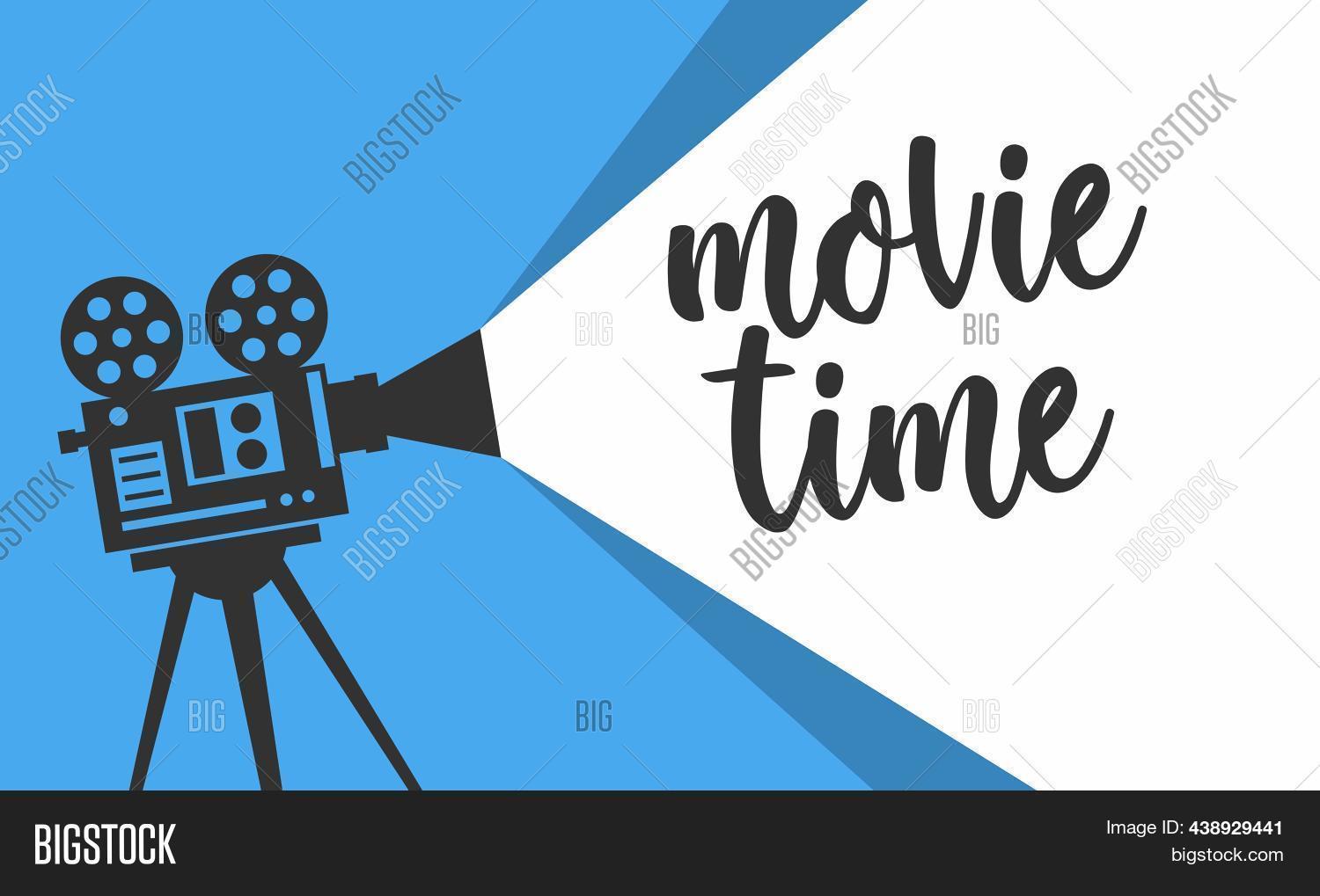 Movie Time Poster. Image & Photo (Free Trial) | Bigstock