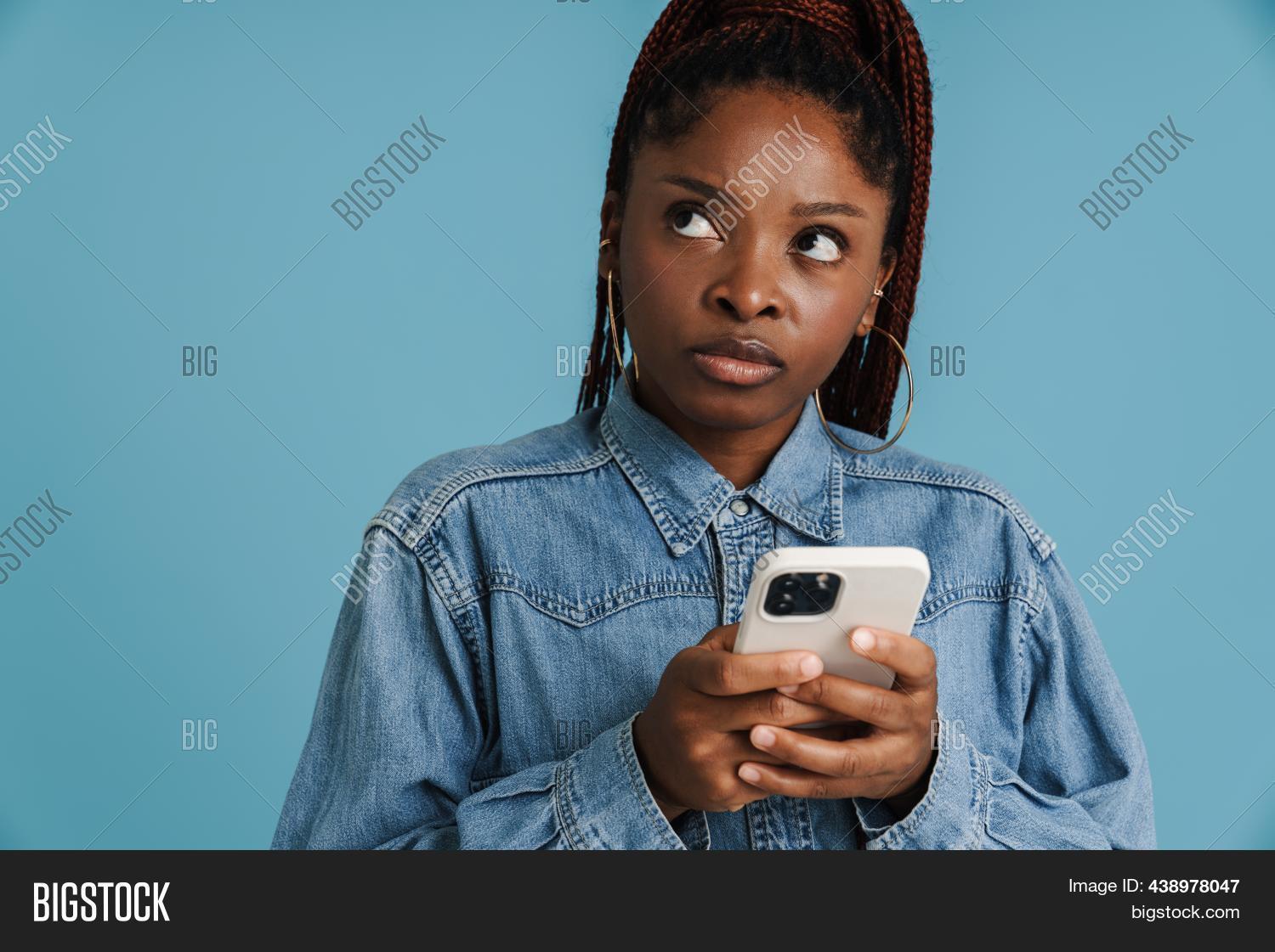 Young Black Woman Afro Image & Photo (Free Trial) | Bigstock